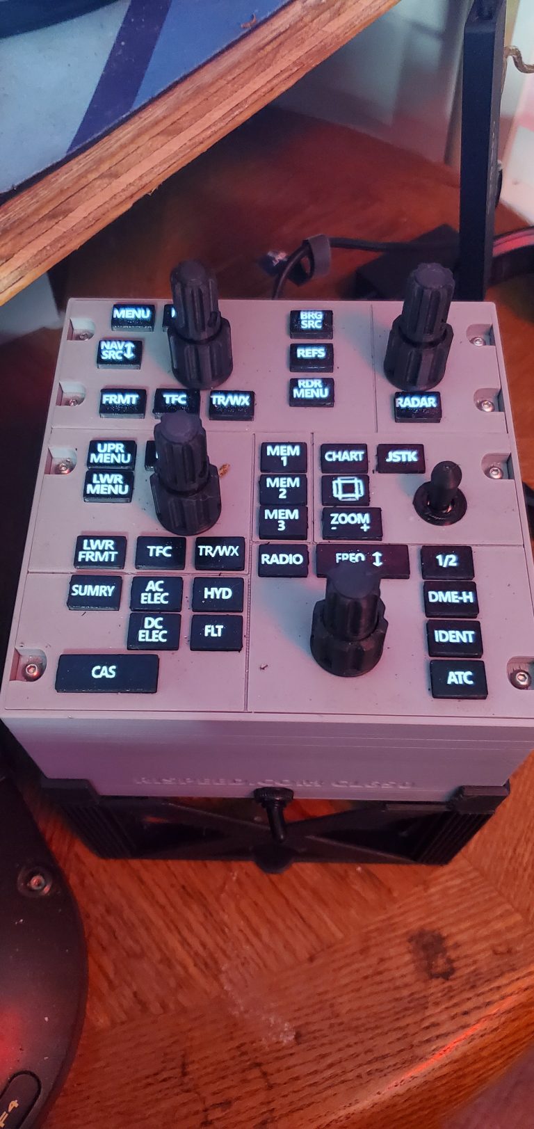3D Printed Challenger 650 DCP / CCP Control Panels. ~ RyanGralinski.com